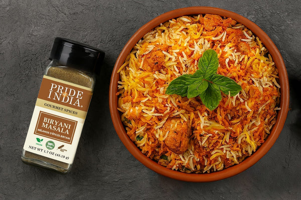 Pride of India's Biryani Spice Mix: Master Easy Biryani & More!